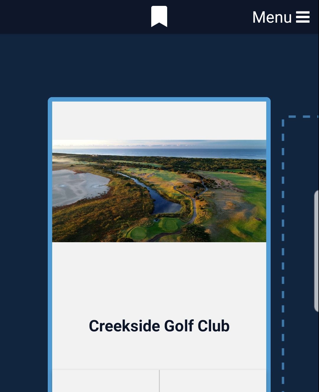 Online Booking and MiScore - Creekside Golf Club